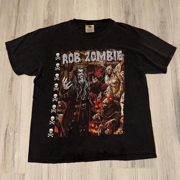 Shirts | Vintage Rob Zombie T Shirt Hellbilly Deluxe | Poshmark